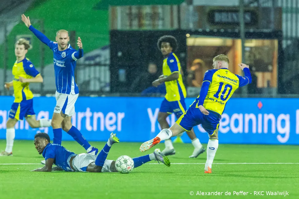 FC Den Bosch tegen RKC Waalwijk eindigt in gelijkspel